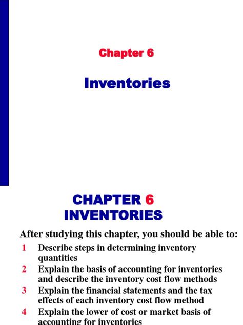 Chapter 6 Inventory Pdf