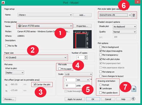 Cara Print Autocad Arsitek Blog