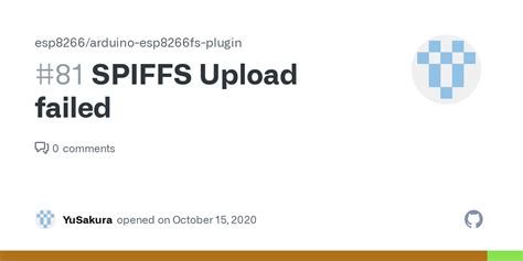 Spiffs Upload Failed · Issue 81 · Esp8266arduino Esp8266fs Plugin · Github
