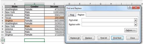 Finding And Replacing In A Single Sheet Or In All Sheets In Excel