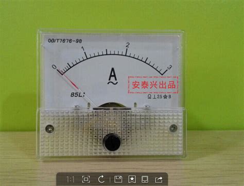 指针85l1交流电流表头指针式交流电流表头1a 5a 10a 20a 50a 虎窝淘