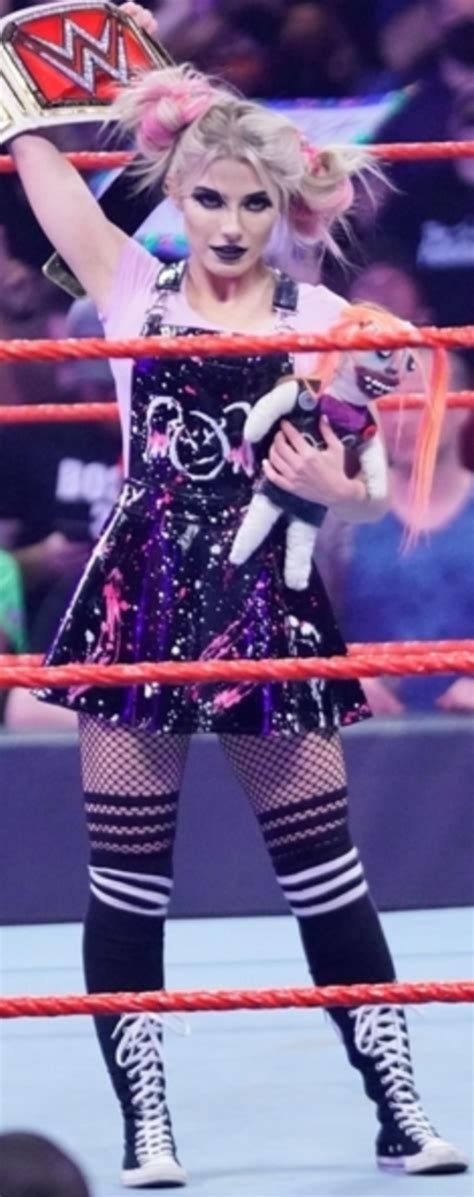 Evil Alexa Bliss Looking Sexy In Her Mini Leather By Dragonmatt600 On