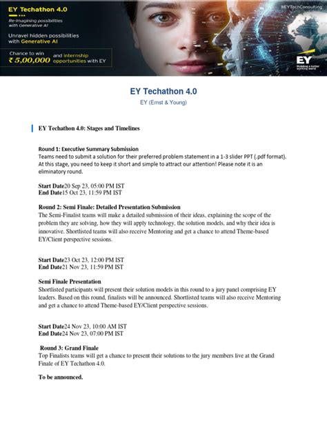 Ey Techathon 4 Pdf