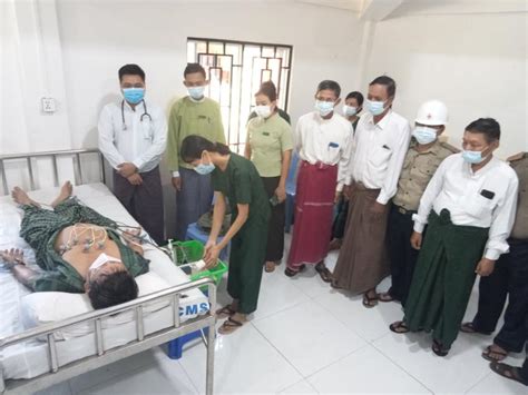 ရွှေတောင်မြို့နယ် တွင်အငြိမ်းစားနိုင်ငံ့ဝန်ထမ်းများအားမြို့နယ် ပြည