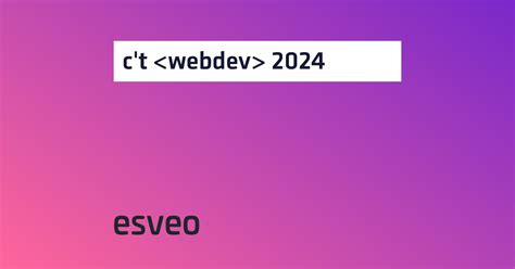 Ct 2024 Esveo