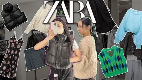 Zara 매장 겨울 자라 신상 추천 ️☃️ 쏭자매와 같이 쇼핑해요오🛍 Youtube