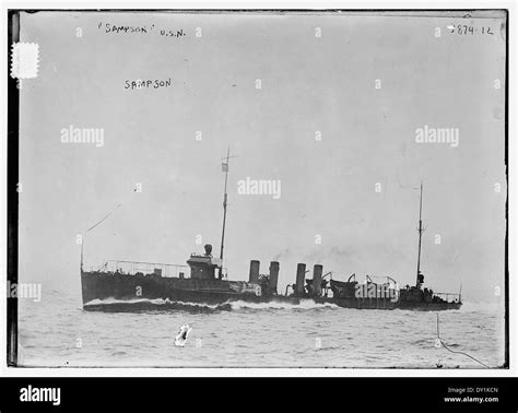 Uss Sampson Dd 63 Was A Sampson Class Destroyer Of The United States