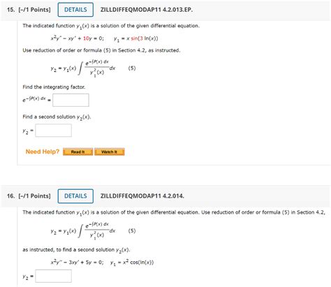 Solved 15 1 Points ZILLDIFFEQMODAP11 4 2 013 EP The Chegg