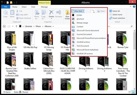 Removing Items From The New Right Click Context Menu Daves Computer Tips