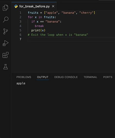 Python For Loop With Break 2 Learn Code Learnpython Learning Python Variablesinpythonloop