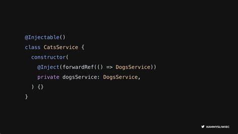 Dependency Injection In Nest And Angular Intersection And Mismatch