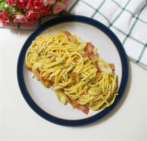 정통 까르보나라 만들기 까르보나라 스파게티 파스타 네이버 블로그