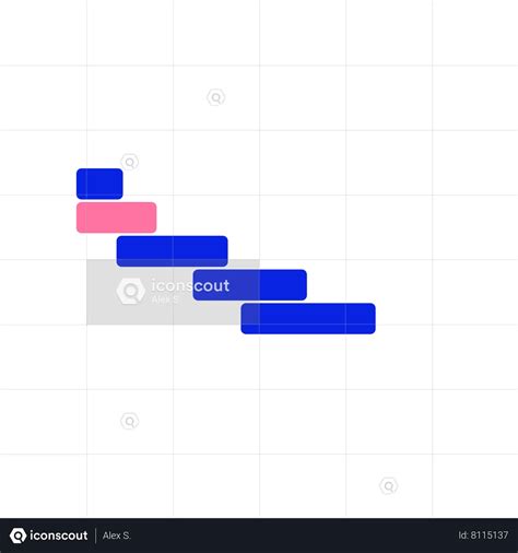 Gantt Animated Icon Download In Json Lottie Or Mp4 Format