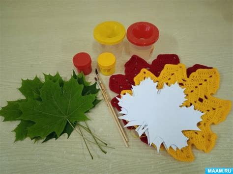 Конспект НОД по рисованию «Кленовые листья в первой младшей группе 11