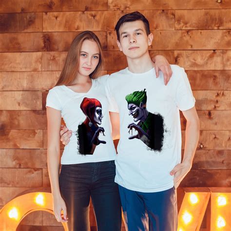 Joker Harley Quinn Couple T Shirt Hyperhut