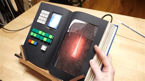 Replicating Pennys Computer Book From Inspector Gadget Arduino Blog