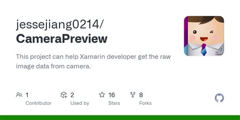 Github Jessejiang0214 Camerapreview This Project Can Help Xamarin Developer Get The Raw Image