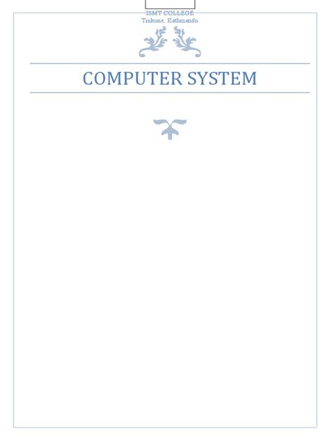 computer system pdf random access memory printer computing