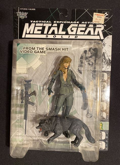 Metal Gear Solid Sniper Wolf Action Figure Mcfarlane Toys Nib