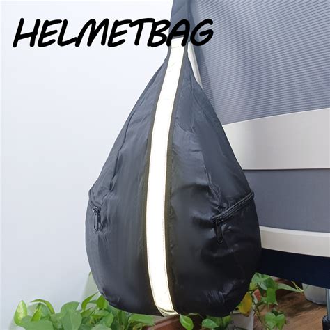 Reflectorize Helmet Bag For Rider Water Repellant Full Face Up To Xxxl Shopee Philippines