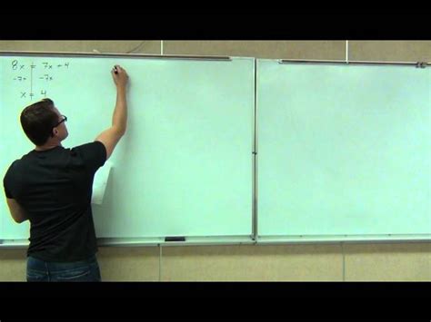 Free Video An Introduction To Solving Basic Equations From Professor Leonard Class Central