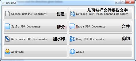 Pdf文件拆分合并软件 3steppdf 图片预览