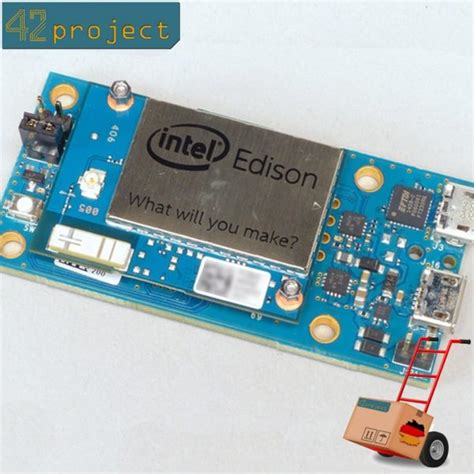 Intel Edison IoT 500MHz 40GPIO mit Mini Breakout Board Kit für z B