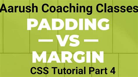 Difference Between Margin And Padding In Css I Margins And Paddings I