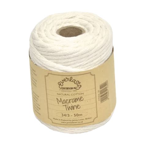 Everlasto 34 3 Cotton Macrame Twine