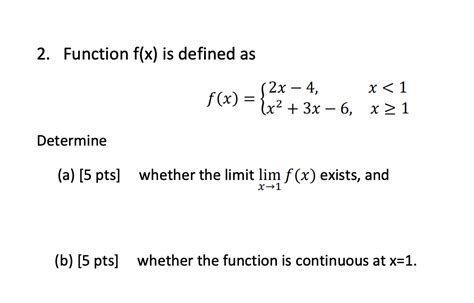 Solved Function Fx ﻿is Defined