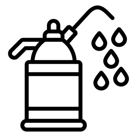 Premium Vector Lubricant Vector Illustration