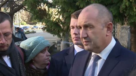 Румен Радев за първия мандат Отиваме след Нова година Youtube