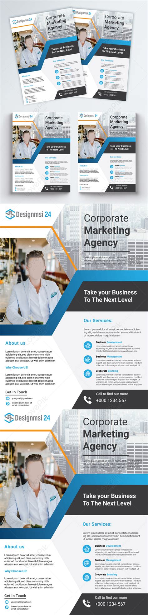 창의적인 기업 전단지 이미지 사진 450121298 무료 다운로드