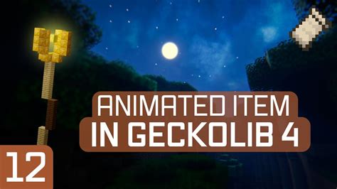 Minecraft 1 19 4 Fabric Modding Tutorial Geckolib 4 Animated Item