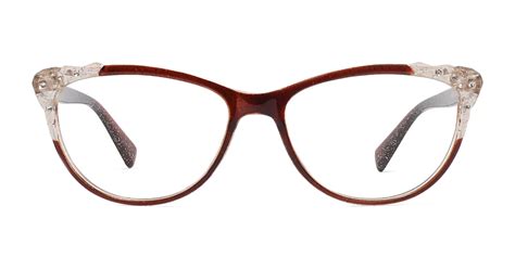 Yana Brown Cat Eye Eyeglasses