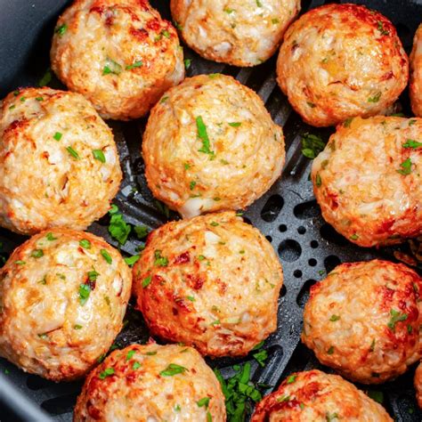 Air Fryer Chicken Meatballs Tasty Air Fryer Recipes