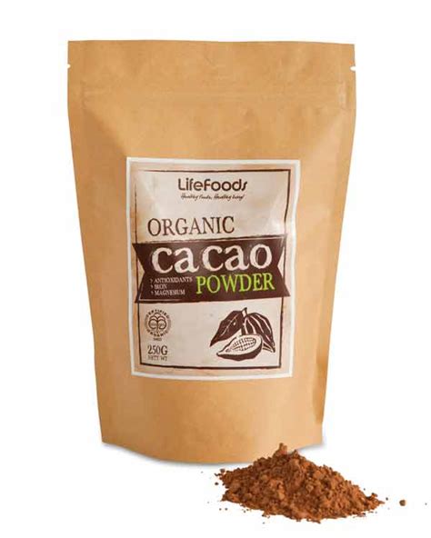 Organic Raw Cacao Powder 250g Food Compass