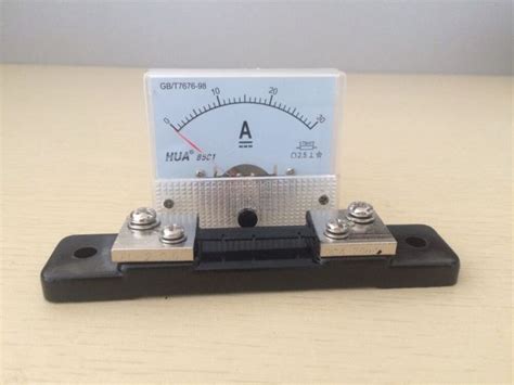 85c1 30a 50a 75a 100a 200adc With Shunt Analog Amp Panel Meter Current Ammeter Lazada Ph