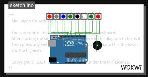 Piano Wokwi Esp32 Stm32 Arduino Simulator Piano Wokwi Esp32 Stm32 Arduino Simulator