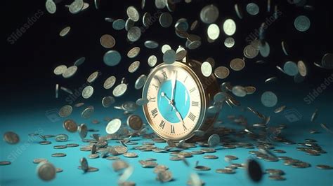 Best Time Money Powerpoint Background For Presentation