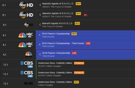 EPG Now Provides XMLTV Data Page Live TV Emby Community