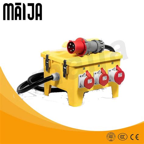 Factory Price 63a 3 Phase Stage Portable Power Distribution Box