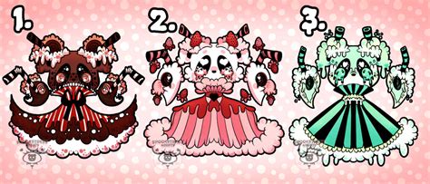 Adopts Dessert Ghostcubs Closed By Spookstressadopts On Deviantart
