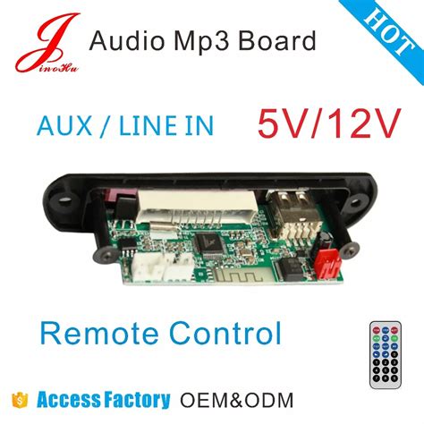 DC V Mp Usb Sd Reproductor De Audio Radio Decodificador De La Junta D De Audio Mp Wav
