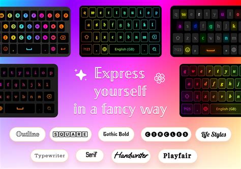 Descarga De Apk De Fonts Keyboard Neon Light Para Android