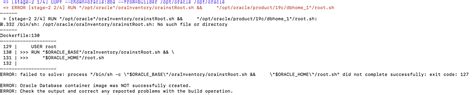 Docker Dockerでoracle Databaseをインストールしようとすると起こるエラーについて スタック・オーバーフロー