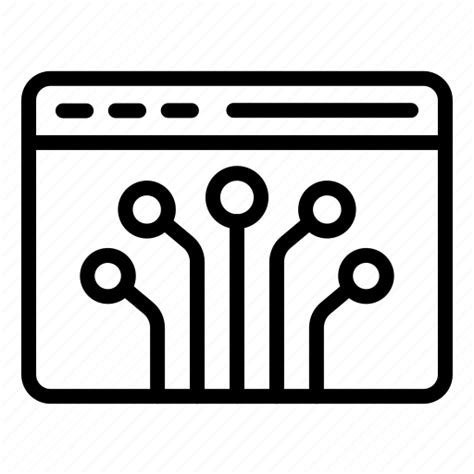 Node Connector Networking Social Media Browser Icon Download On Iconfinder