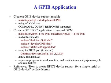 ppt gpib device control with cosylab microioc powerpoint presentation