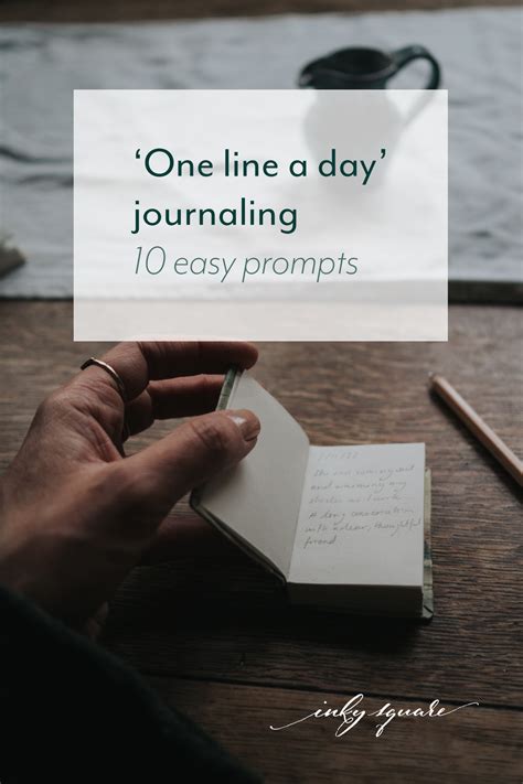 Gentle One Line A Day Journaling Tips Bullet Journal Prompts