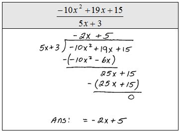 OpenAlgebra Free Algebra Study Guide Video Tutorials Dividing Polynomials